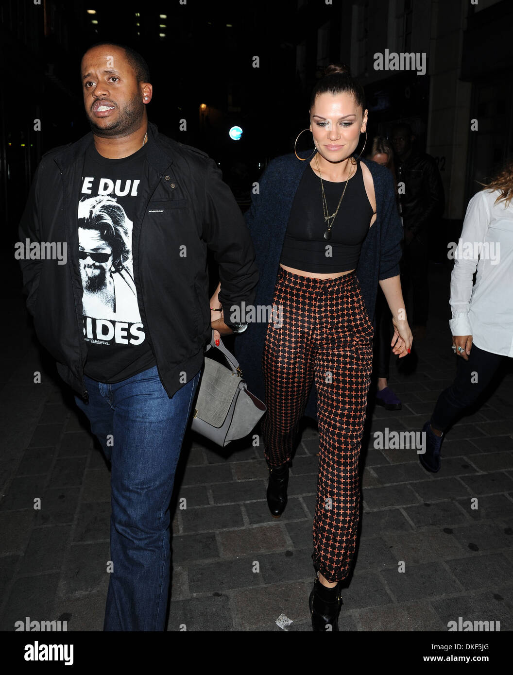 Jessie J aka Jessica Cornish arrives at Cirque Du Soir nightclub with ...