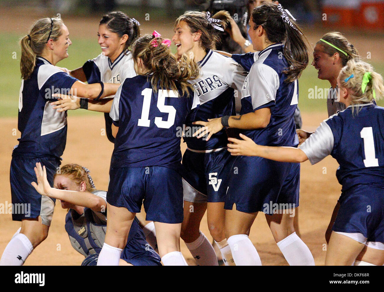 FOR SPORTS - Members of the Smithson Valley Rangers celebrate their 1-0 ...