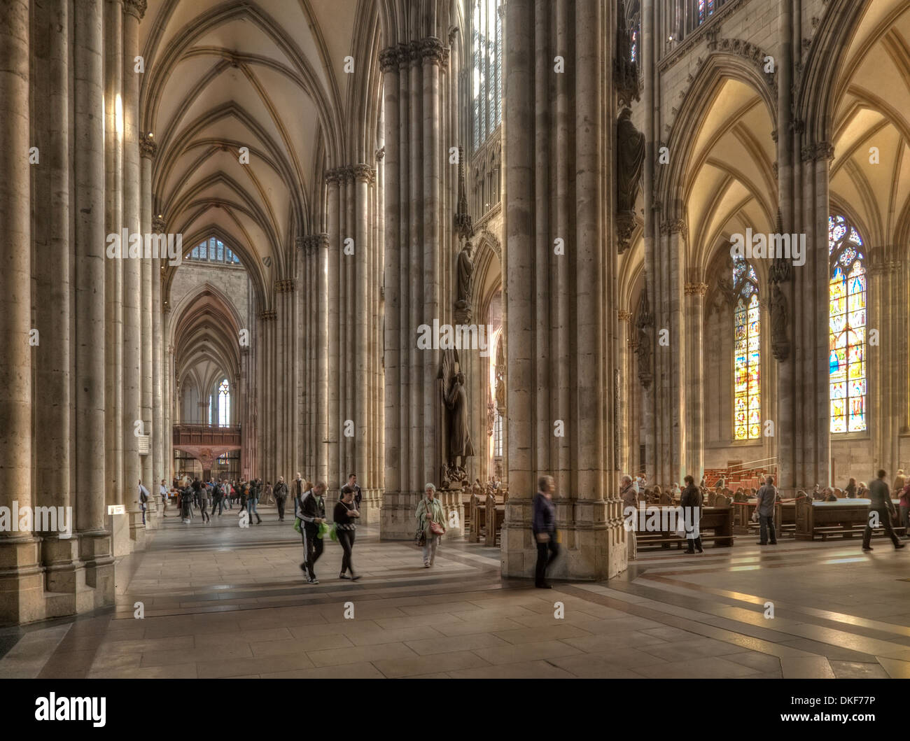 Inside Cologne Cathedral High Resolution Stock Photography and Images ...