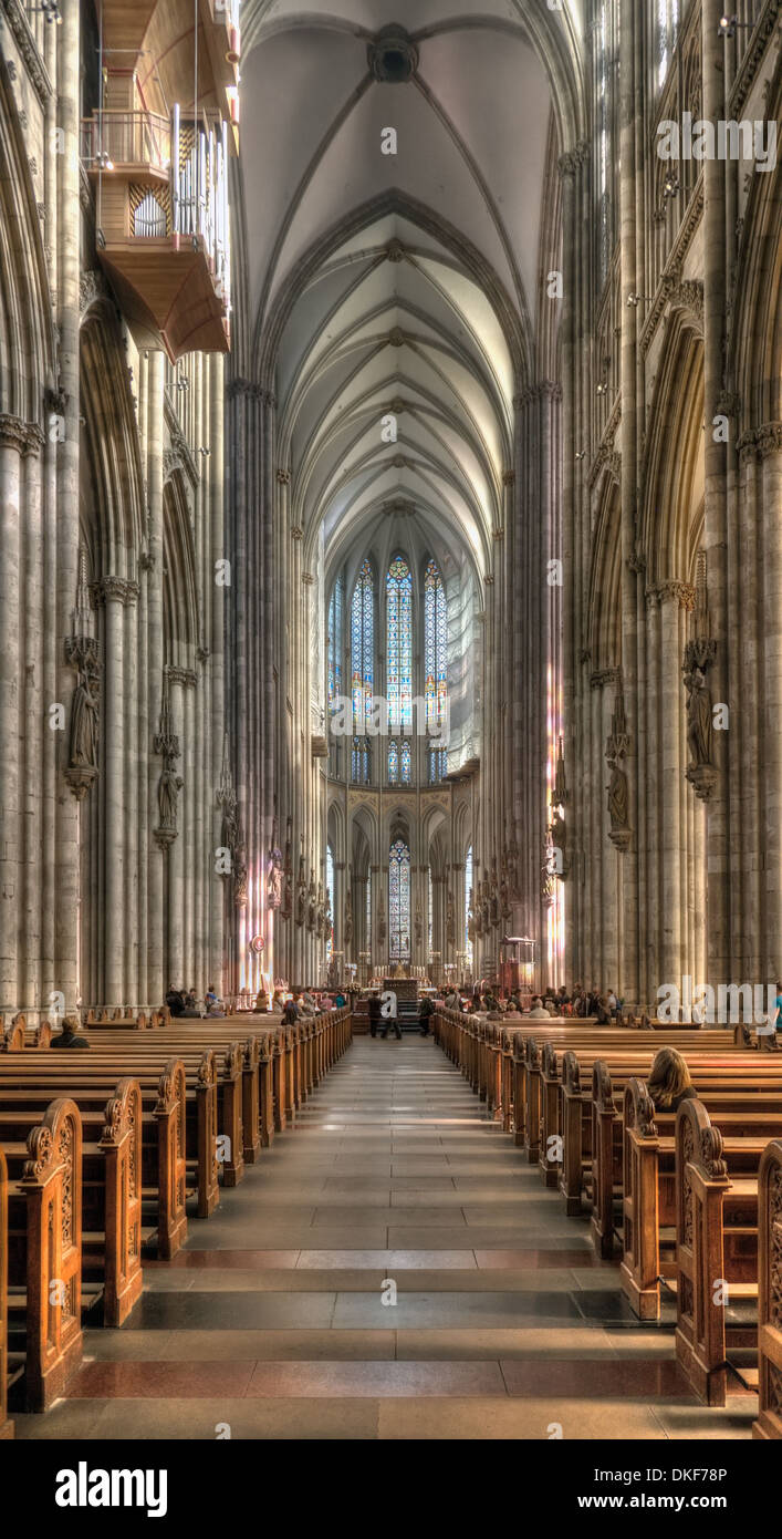 Inside Cologne Cathedral High Resolution Stock Photography and Images ...