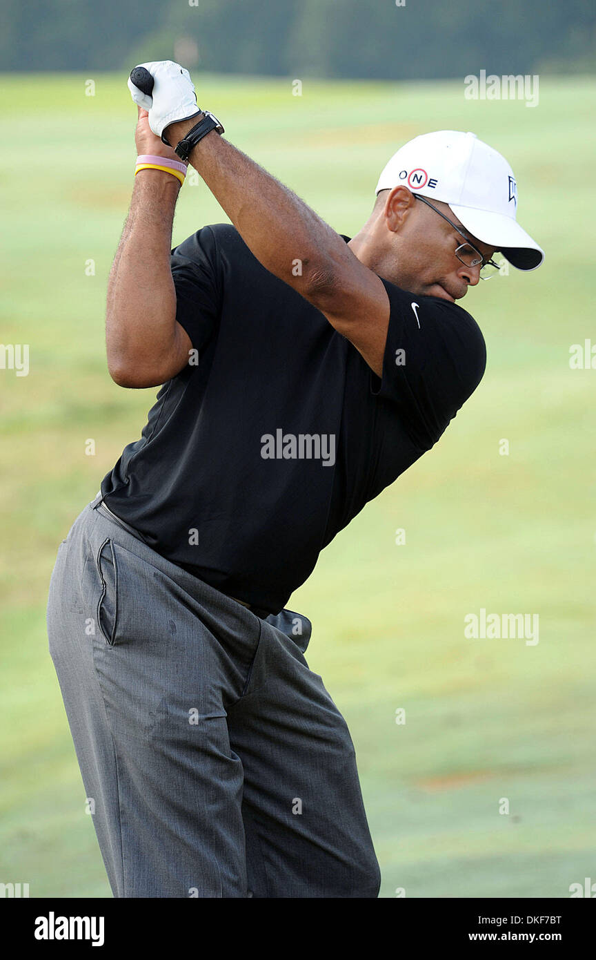 Aug 16, 2009; Raleigh, North Carolina, USA; ESPN Anchor STUART SCOTT ...