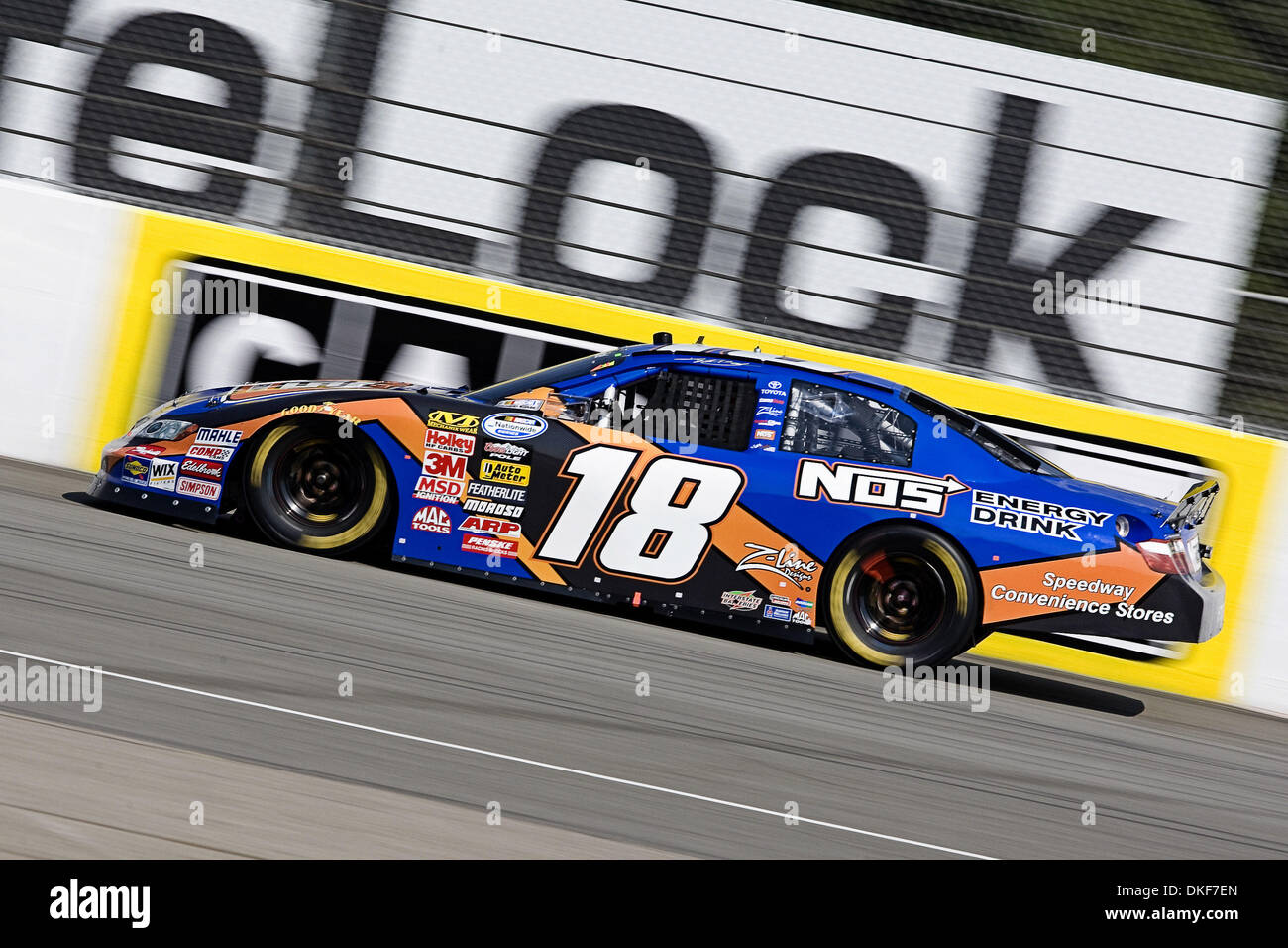 15 August 2009: Kyle Busch races in the NASCAR Nationwide Series CARFAX ...