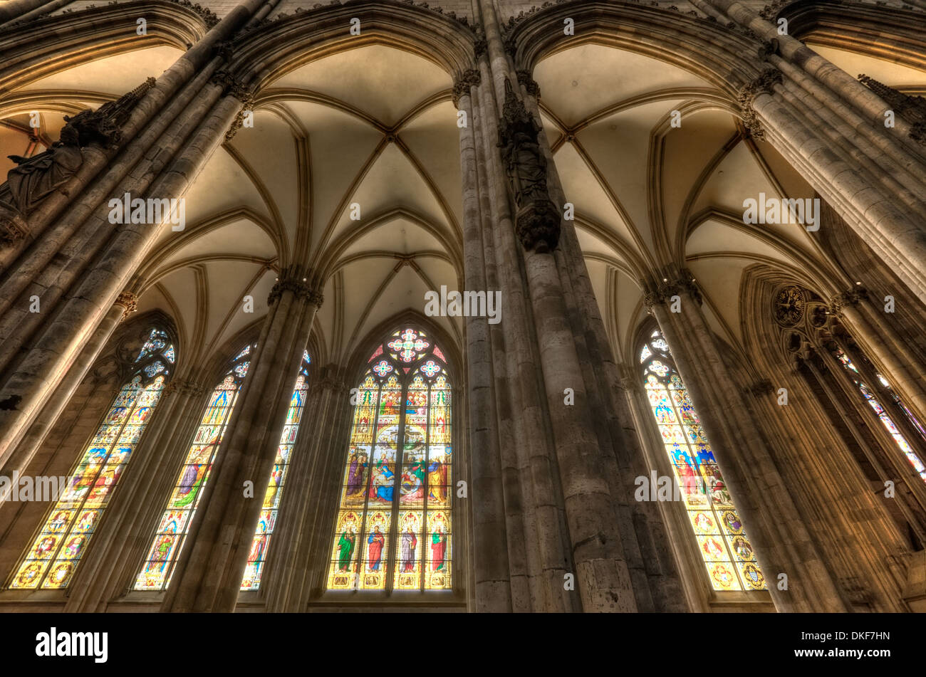 Cologne cathedral interior hi-res stock photography and images - Alamy