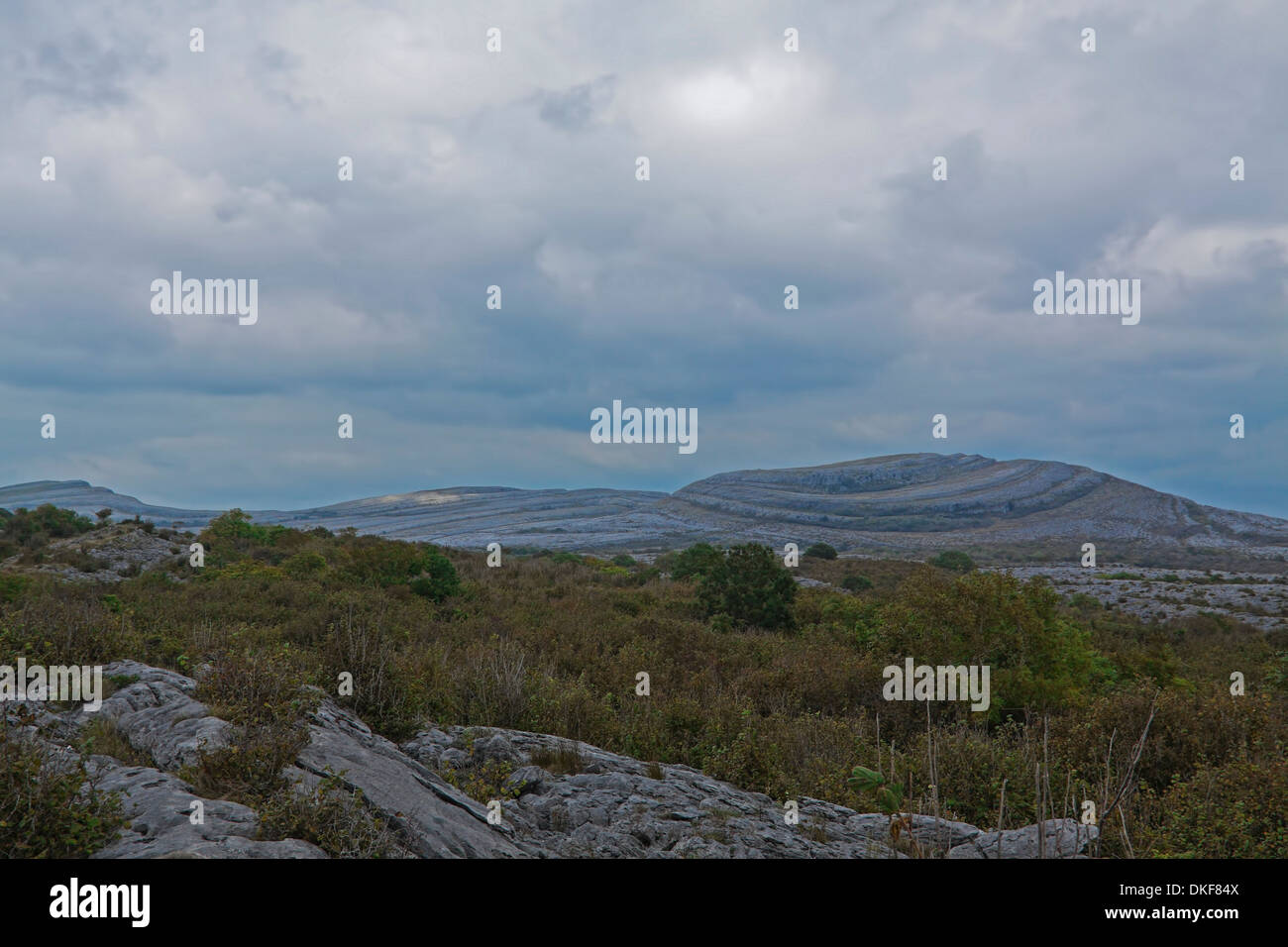 Mullaghmore the burren county clare ireland High Resolution Stock ...