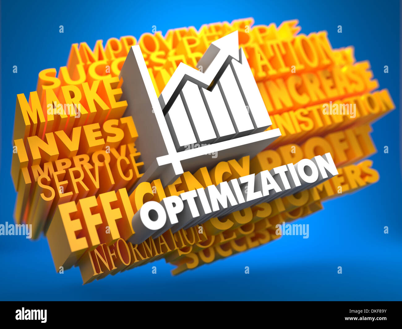 Optimization. Wordcloud Concept Stock Photo - Alamy