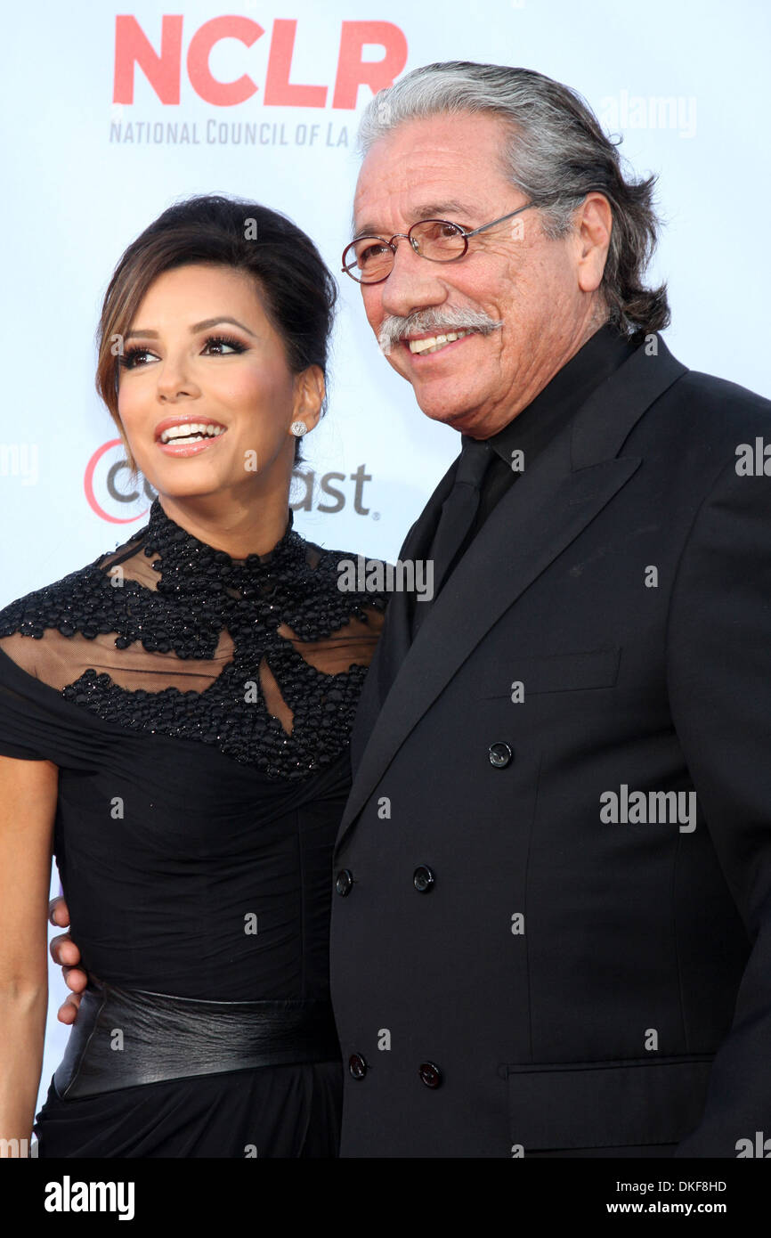 Eva Longoria Edward James Olmos 2012 NCLR ALMA Awards held at Pasadena ...