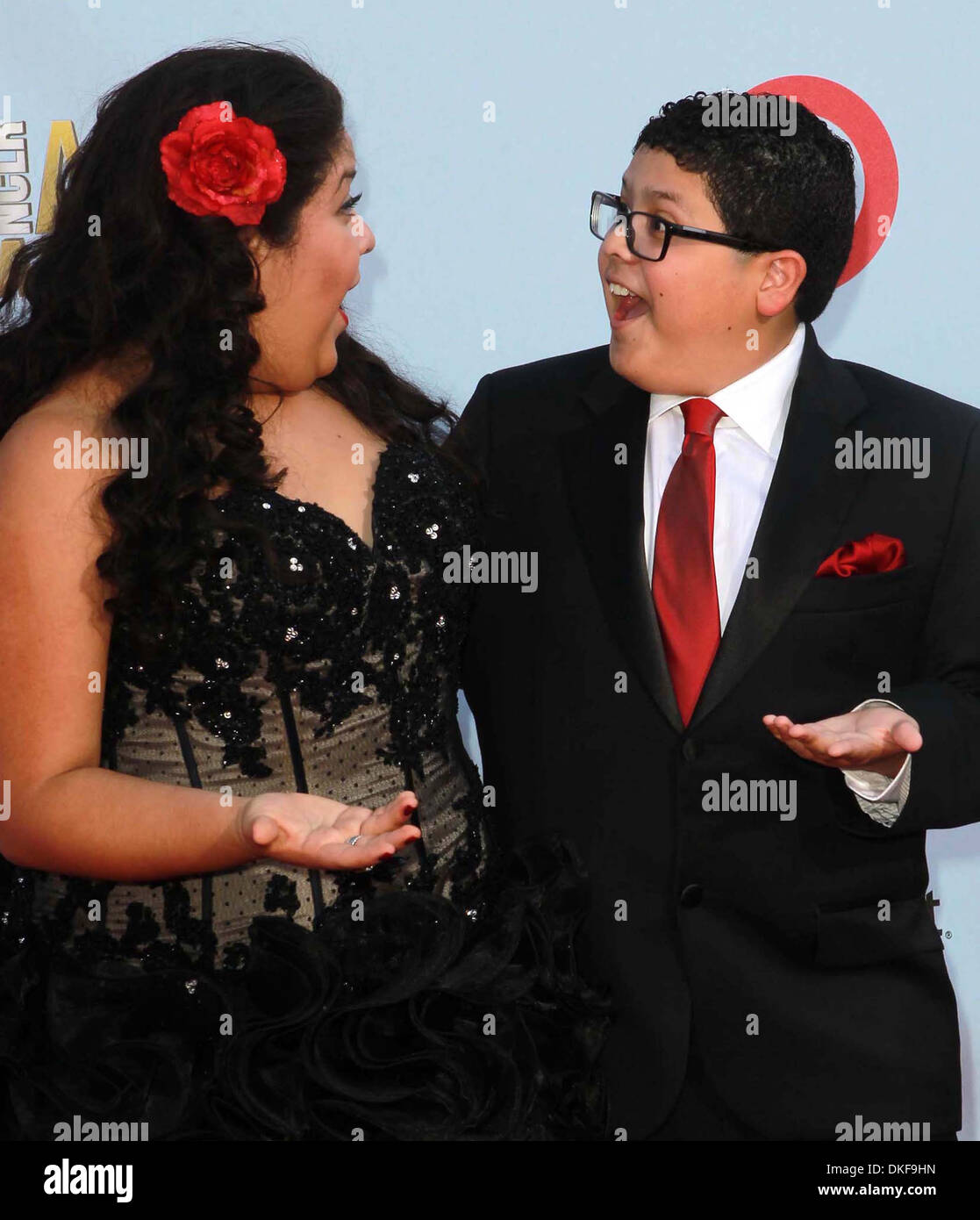 Rico Rodriguez Raini Rodriguez 2012 NCLR ALMA Awards held at Pasadena ...
