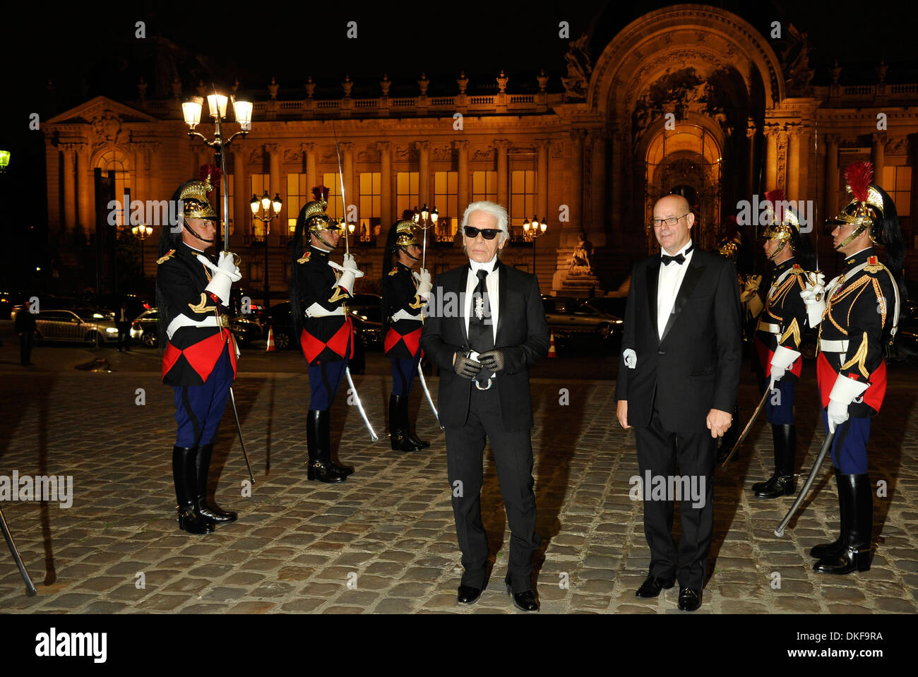 Karl Lagerfeld and Christian Deydier 26th Biennale des Antiquaires held ...