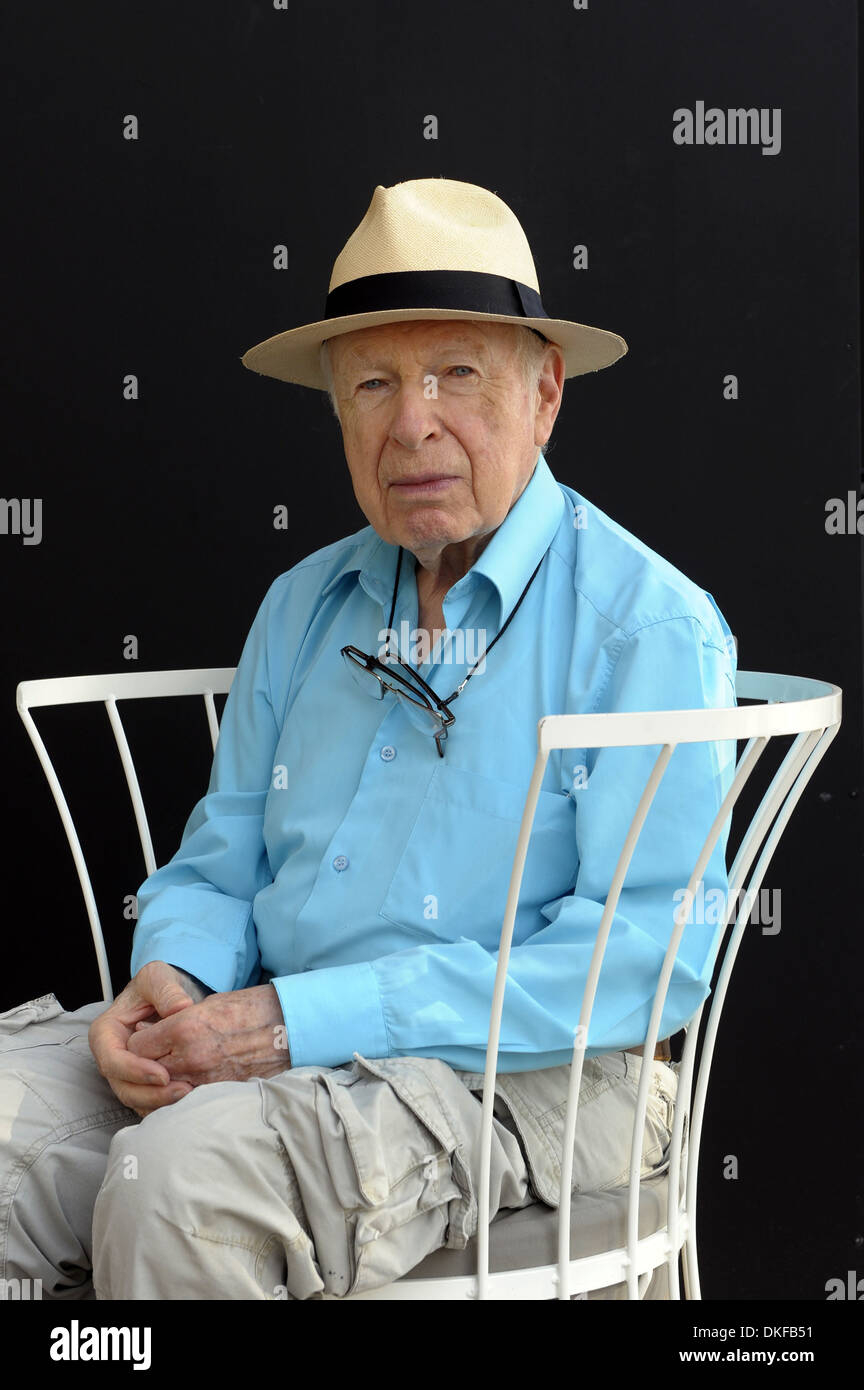 Director Peter Brook poses portraits movie 'The Tightrope' during 69th ...