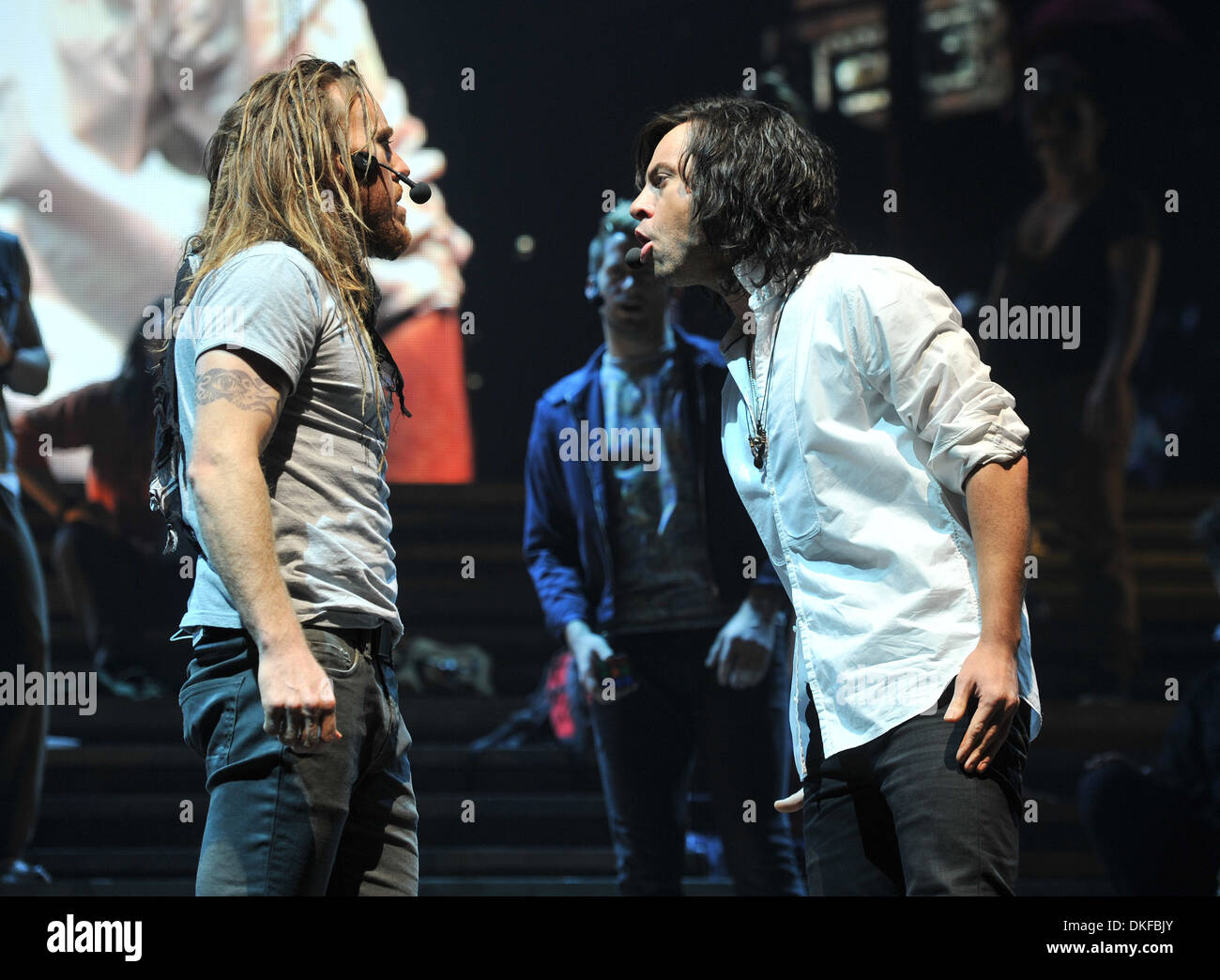 Ben Forster Tim Minchin Dress rehearsals of Jesus Christ Superstar held ...