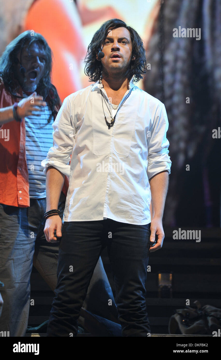 Ben Forster Dress rehearsals of Jesus Christ Superstar held at LH2 ...