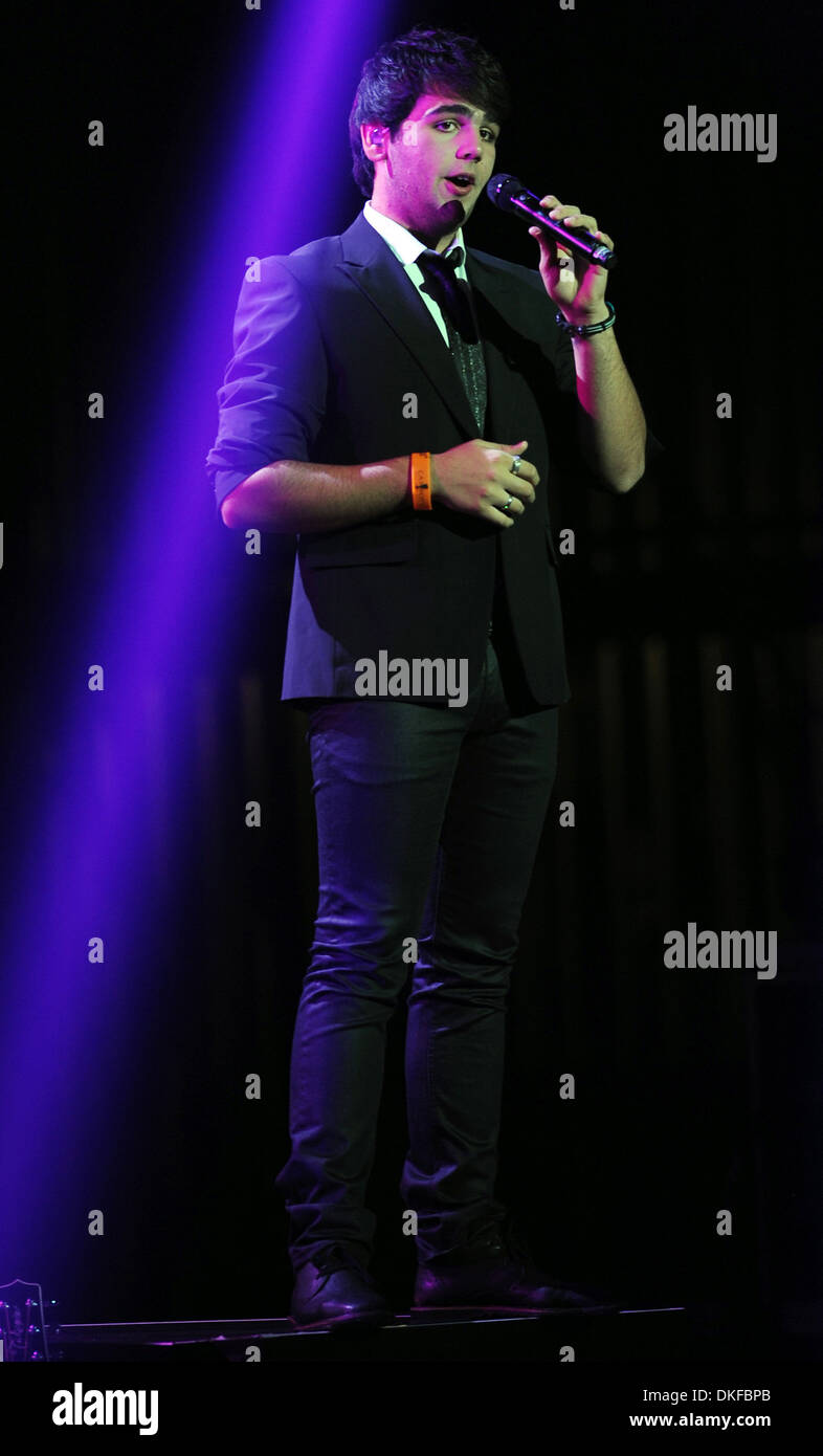 Ignazio Boschetto Il Volo performing during "Il Volo Takes Flight Tour ...