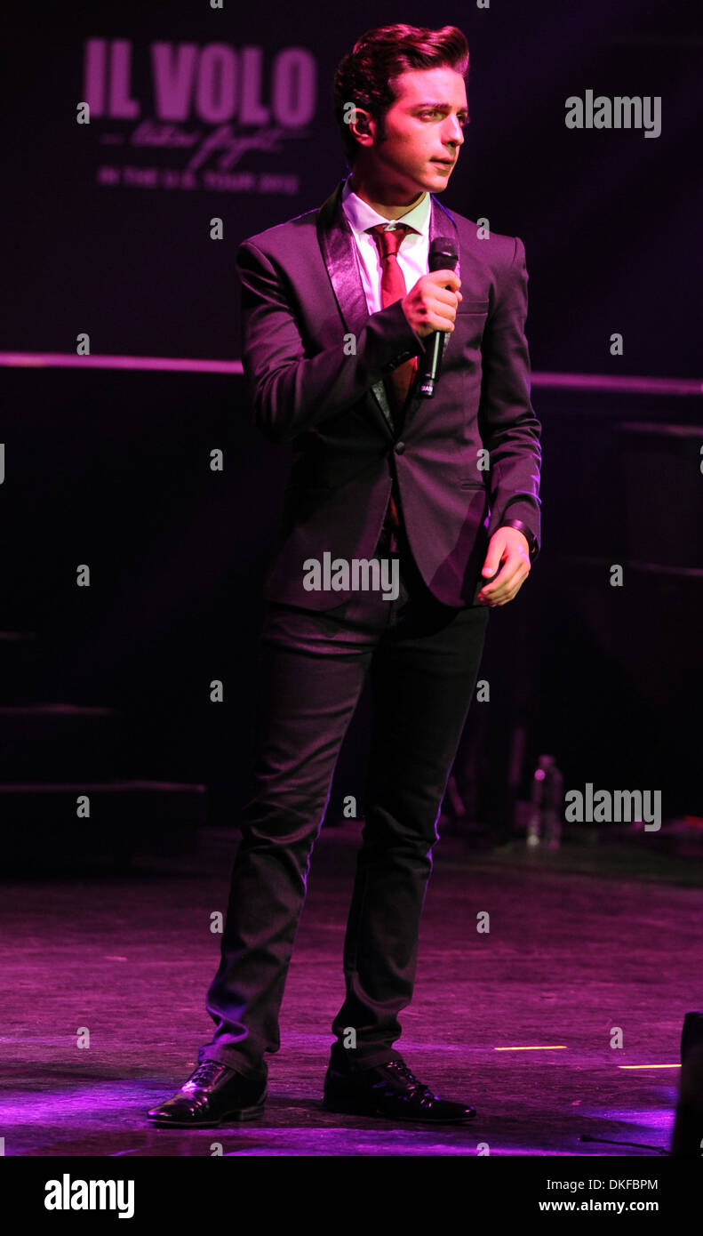 Gianluca Ginoble Il Volo performing during "Il Volo Takes Flight Tour ...