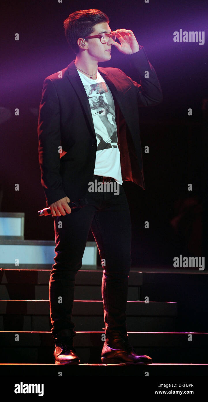 Piero Barone Il Volo performing during "Il Volo Takes Flight Tour 2012 ...