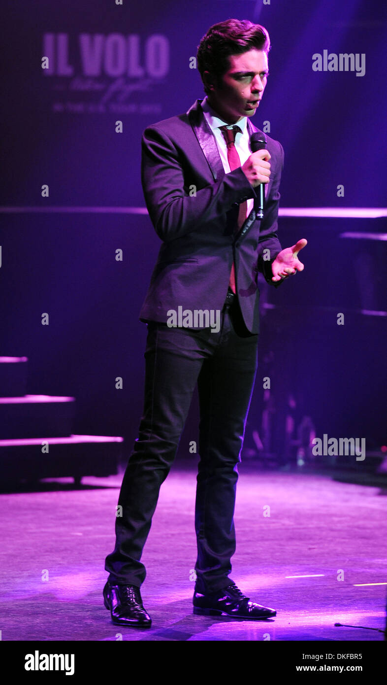 Gianluca Ginoble Il Volo performing during "Il Volo Takes Flight Tour ...
