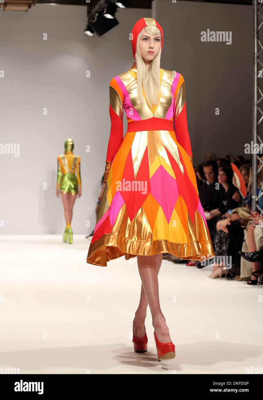 Model London Fashion Week Spring Summer 2013 Pam Hogg Catwalk