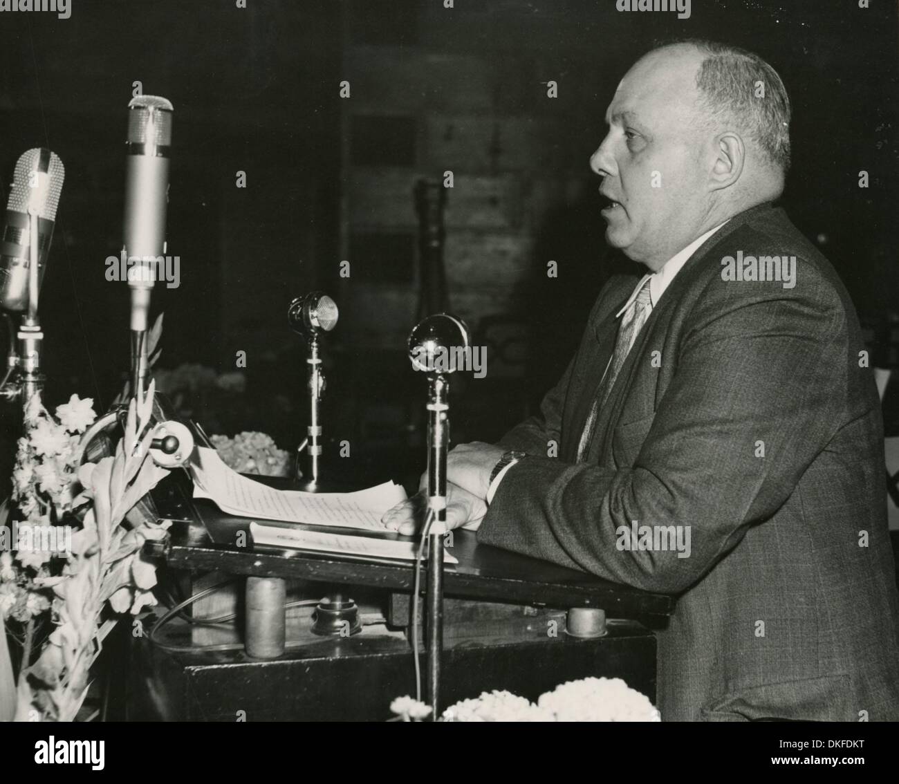 Jul 04, 1953 - Stockholm, Sweden - GEORGE MEANY President of the AFL ...