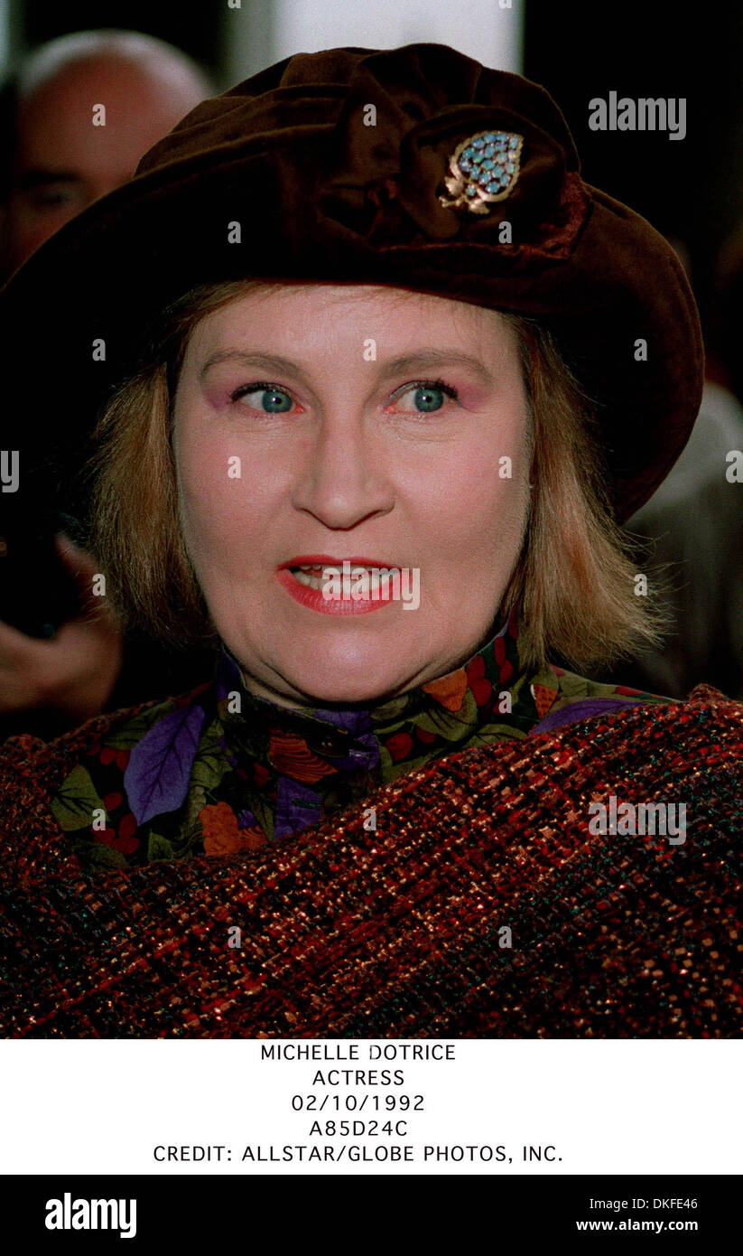 MICHELLE DOTRICE.ACTRESS.02/10/1992.A85D24C.CREDIT: ALLSTAR Stock Photo ...