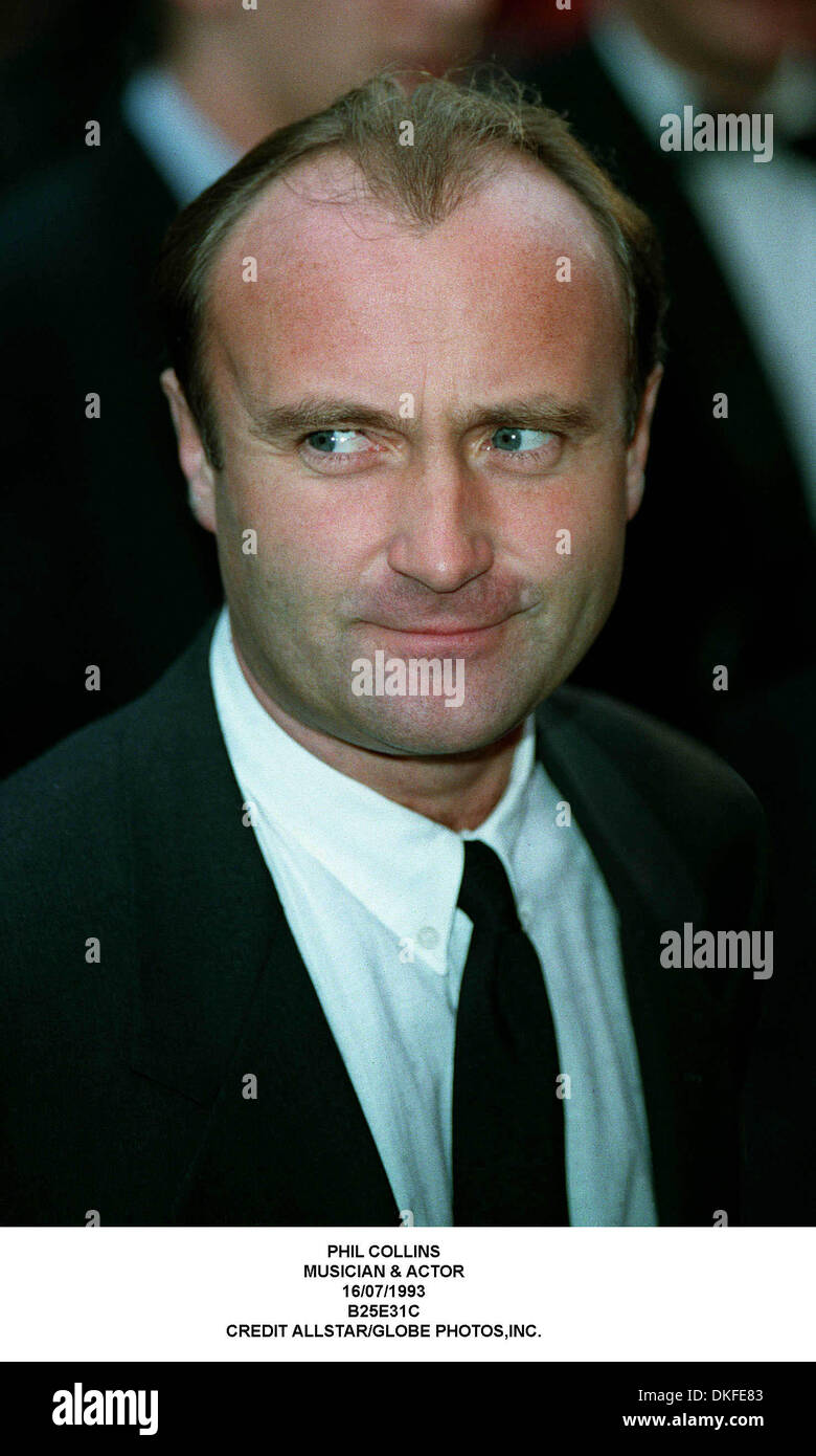 Phil collins 1993 hi-res stock photography and images - Alamy