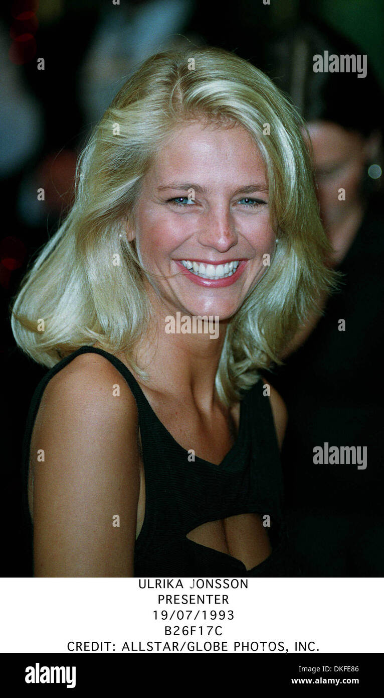 Ulrika jonsson hi-res stock photography and images - Alamy
