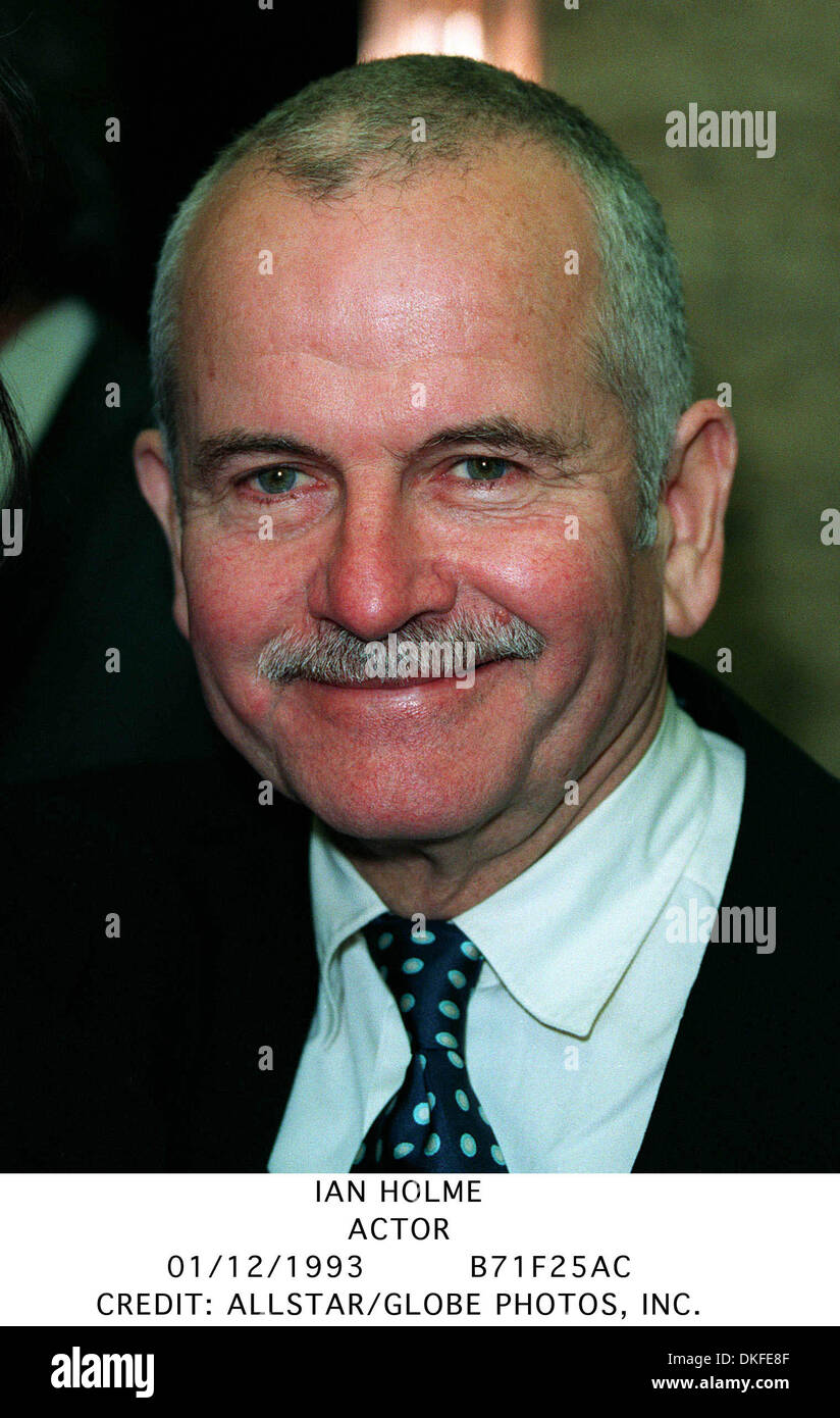 IAN HOLME.ACTOR.01/12/1993.B71F25AC.CREDIT: ALLSTAR Stock Photo - Alamy