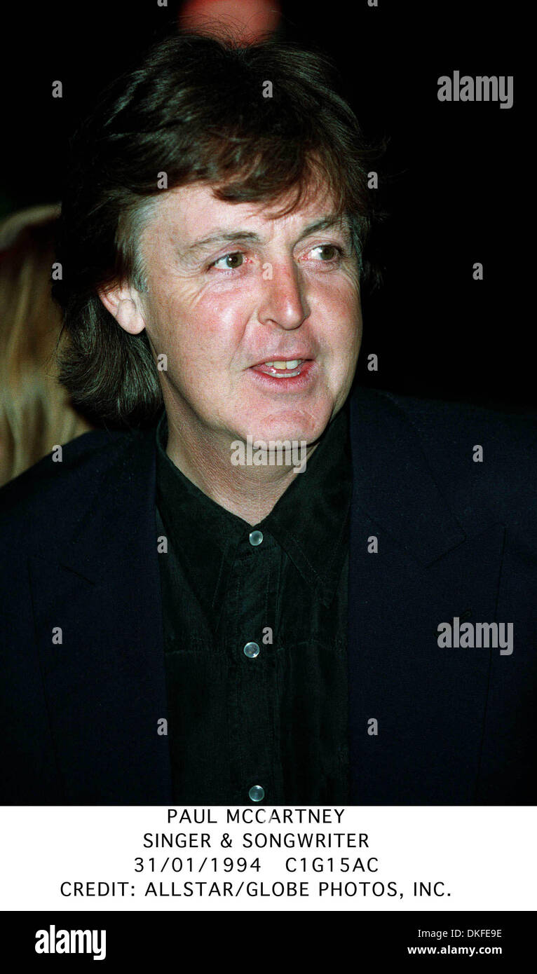 Paul mccartney singer hi-res stock photography and images - Alamy