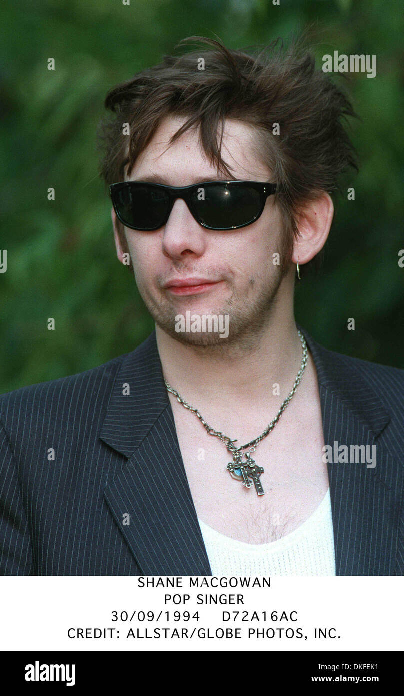 SHANE MACGOWAN.POP SINGER.30/09/1994.D72A16AC.CREDIT: ALLSTAR Stock ...
