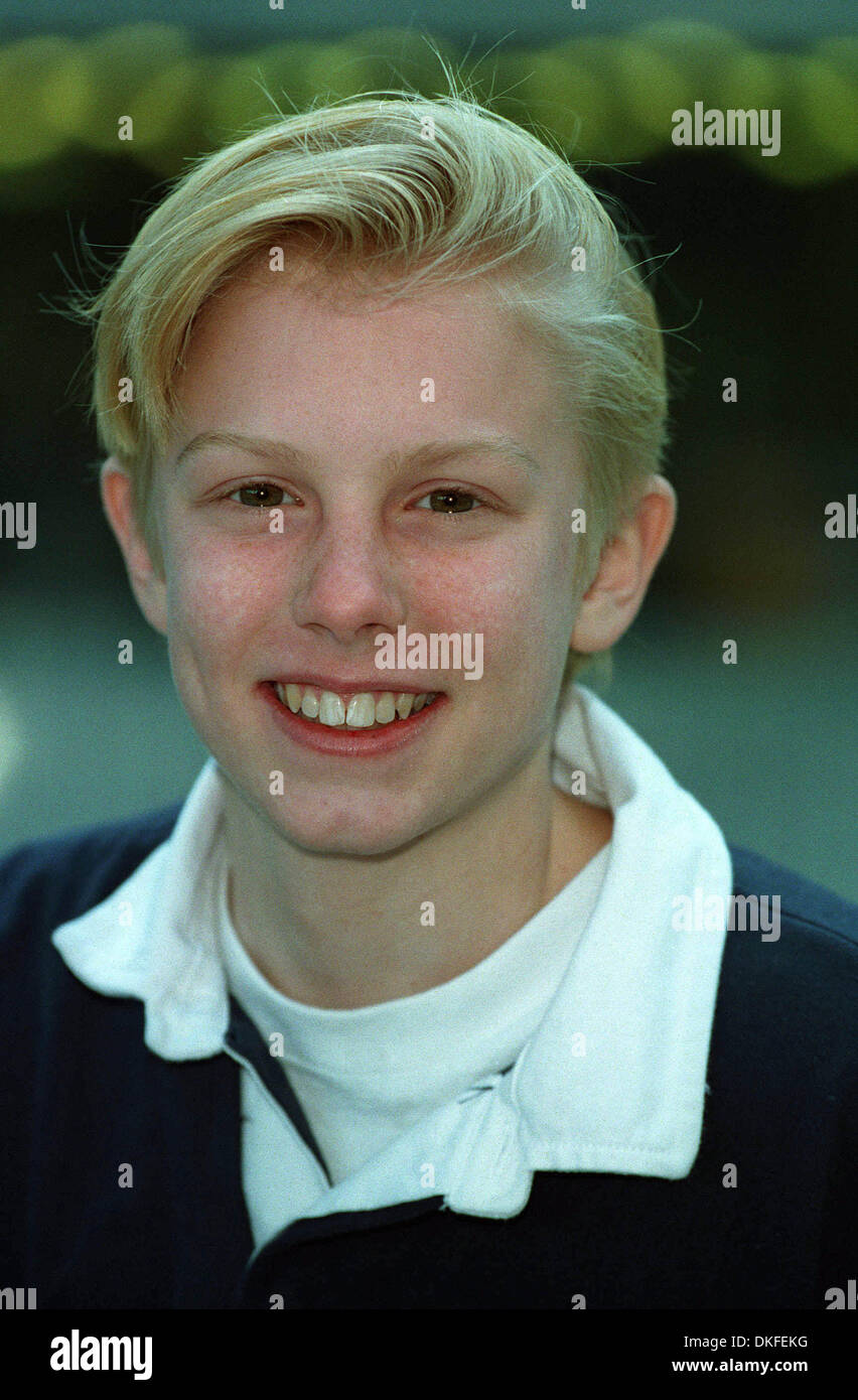MICHAEL BENZ.ACTOR ''LITTLE LORD FAUNTLEROY''.20/12/1994.E4C18 Stock ...