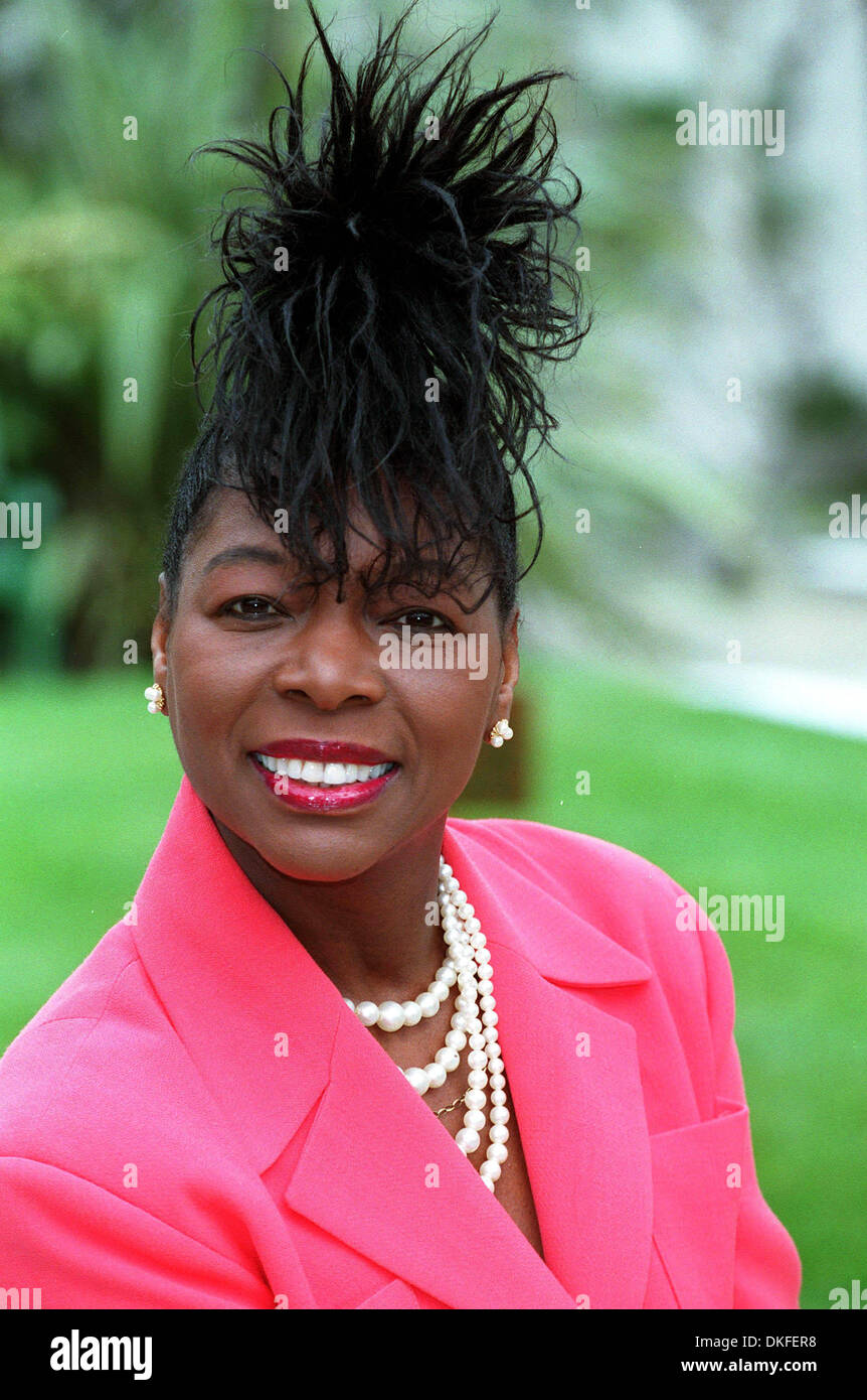 FLOELLA BENJAMIN.PRESENTER, ACTRESS & WRITER.23/04/1996.G51E11 Stock ...