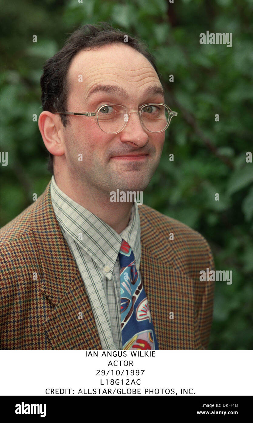IAN ANGUS WILKIE.ACTOR.29/10/1997.L18G12AC.CREDIT: ALLSTAR Stock Photo ...