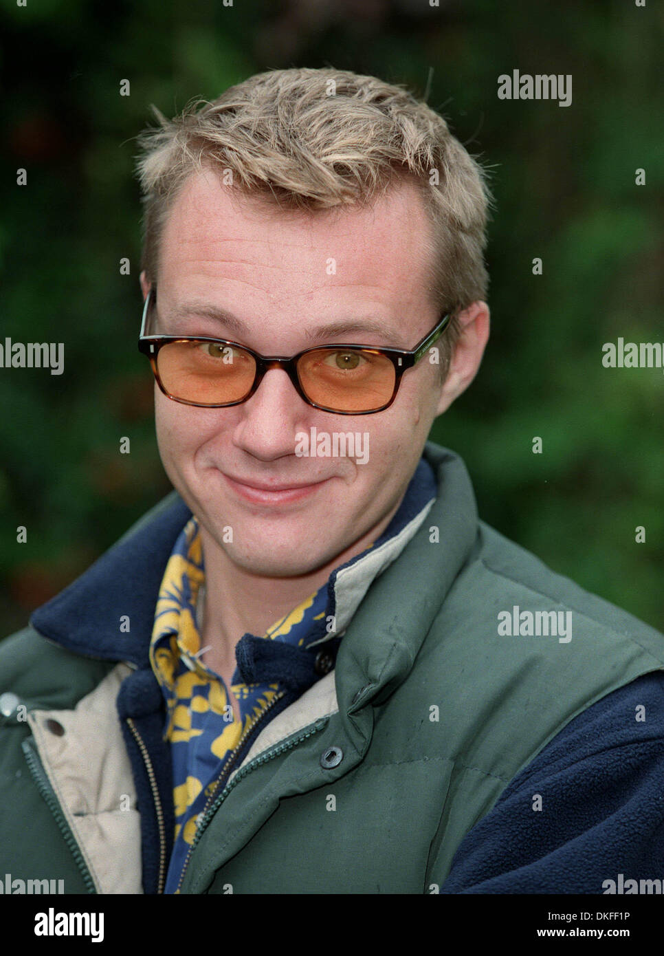 JAY BURRIDGE.TV PRESENTER 'SMART'.29/10/1997.L18A9A Stock Photo - Alamy