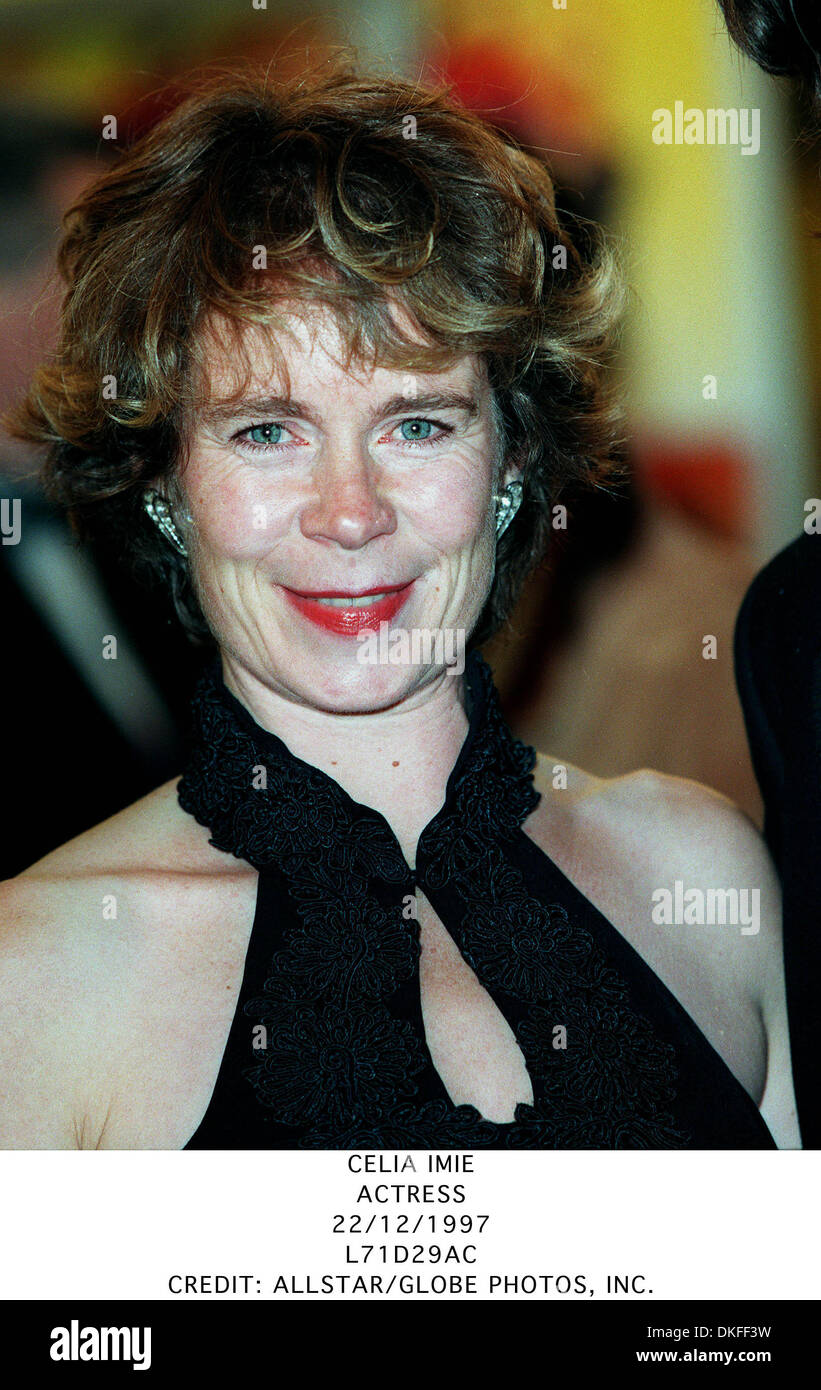CELIA IMIE.ACTRESS.22/12/1997.L71D29AC.CREDIT: ALLSTAR Stock Photo - Alamy