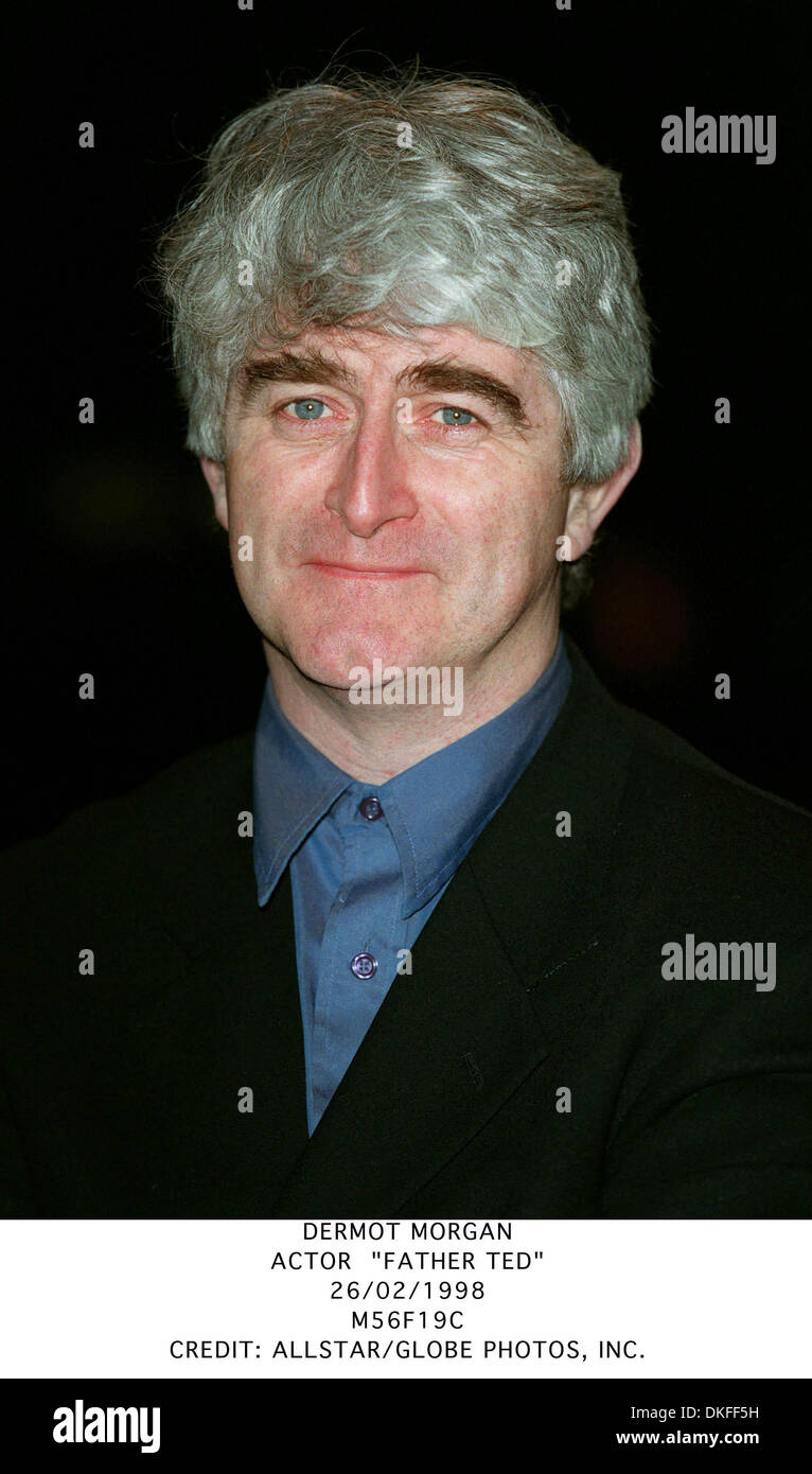 DERMOT MORGAN.ACTOR ''FATHER TED''.26/02/1998.M56F19C.CREDIT: ALLSTAR ...