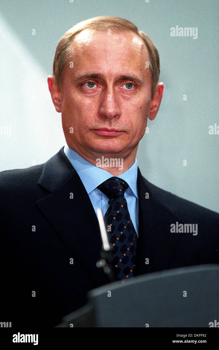 VLADIMIR PUTIN.PRESIDENT OF RUSSIA.17/04/2000.U21F18 Stock Photo - Alamy
