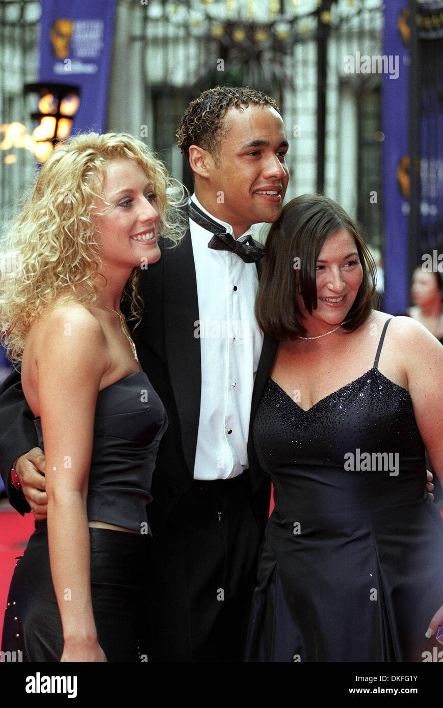 COLLINS, LOPEZ, GATES.ACTORS, ''BROOKSIDE''.ND.BAFTA TV AWARDS, LONDON ...