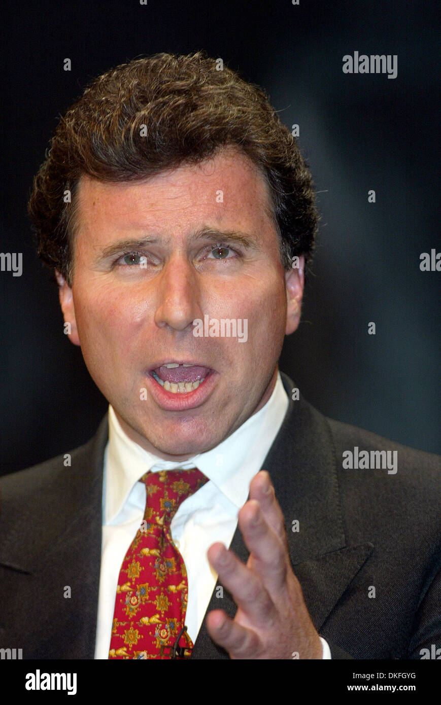 OLIVER LETWIN MP.SHADOW HOME SECRETARY.TCONSERVATIVE CONFERENCE 2002 ...