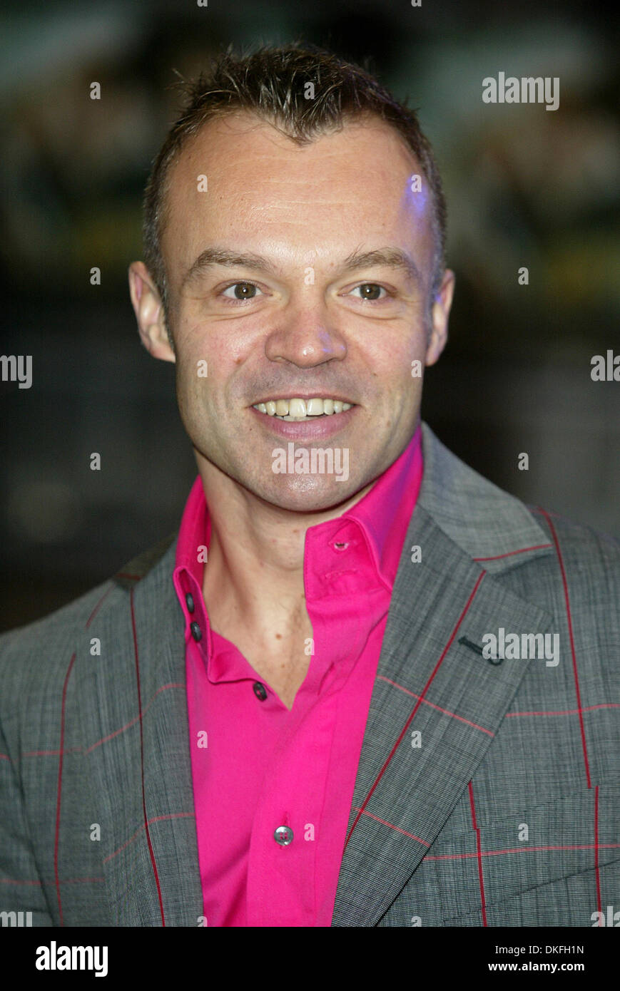 GRAHAM NORTON.COMEDIAN / TV PRESENTER .ODEON LEICESTER SQUARE, LONDON ...