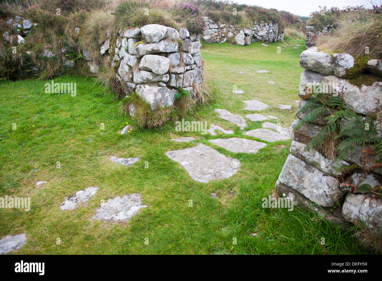 Chysauster Ancient Village is a late Iron Age and Romano-British ...