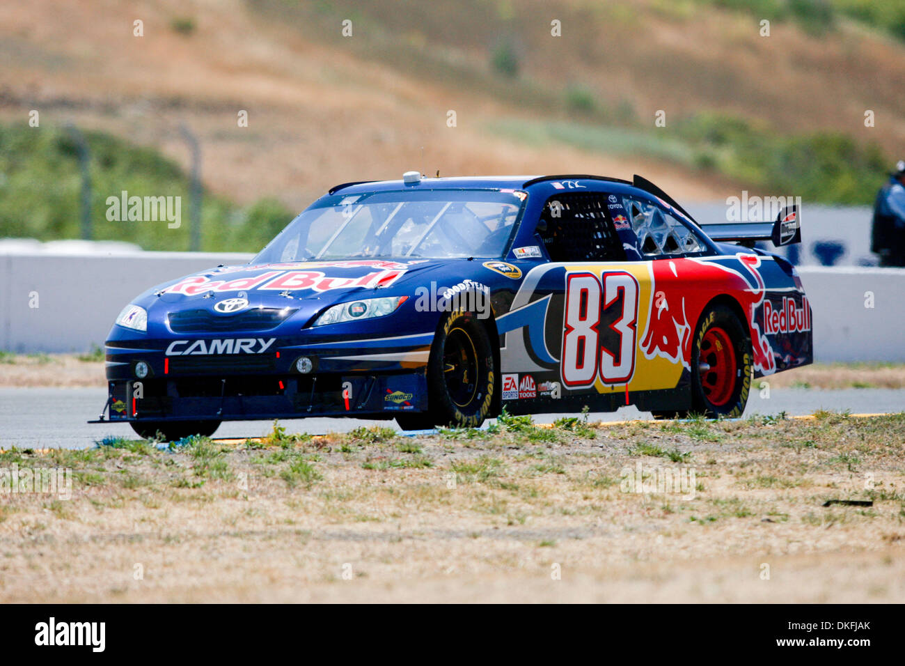 21 June 2009: Red Bull Racing Team driver Brian Vickers in the #83 Red ...
