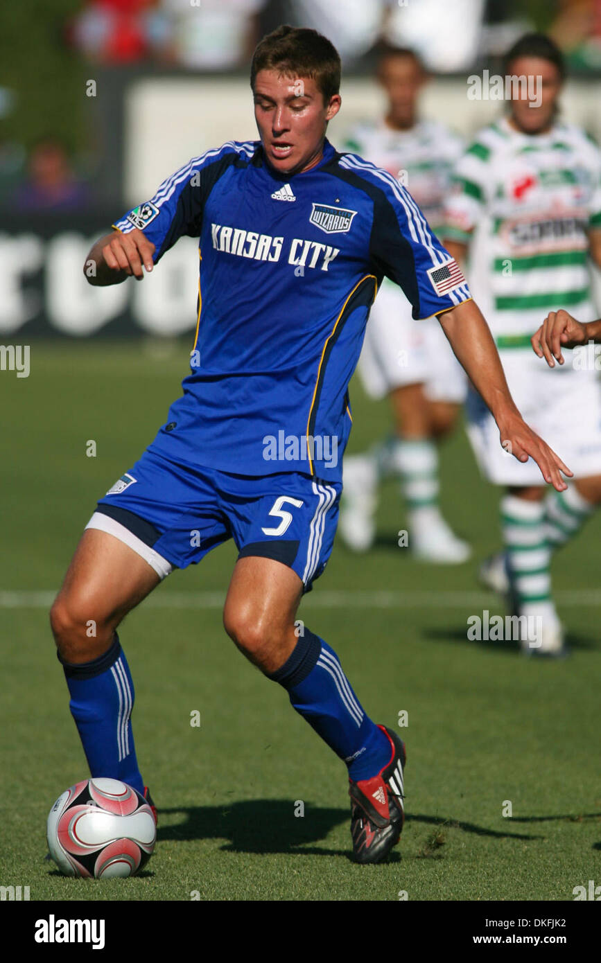 Jun 28, 2009 - Kansas City, Kansas, USA - Matt Besler #5 of the Kansas ...