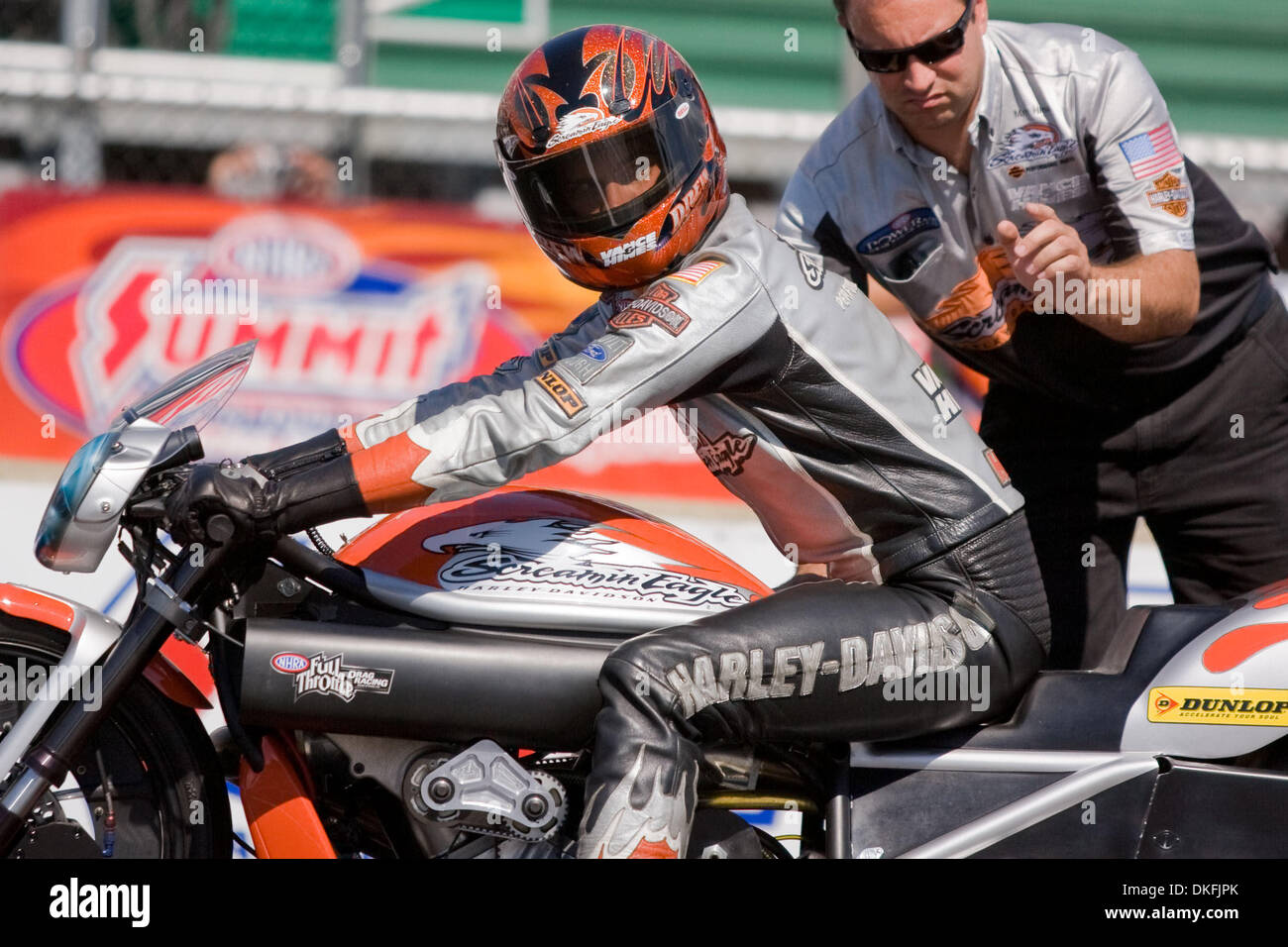 Jun 28, 2009 - Norwalk, Ohio, USA - NHRA Pro Stock Motorcycle driver ...