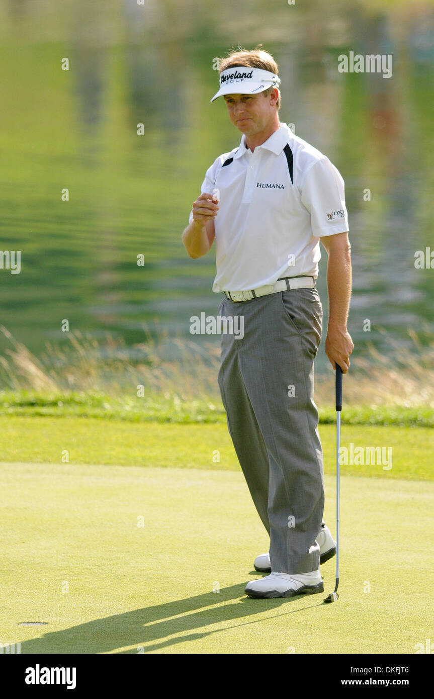 Jun 28, 2009 - Cromwell, Connecticut, USA - DAVID TOMS on the 17th hole ...