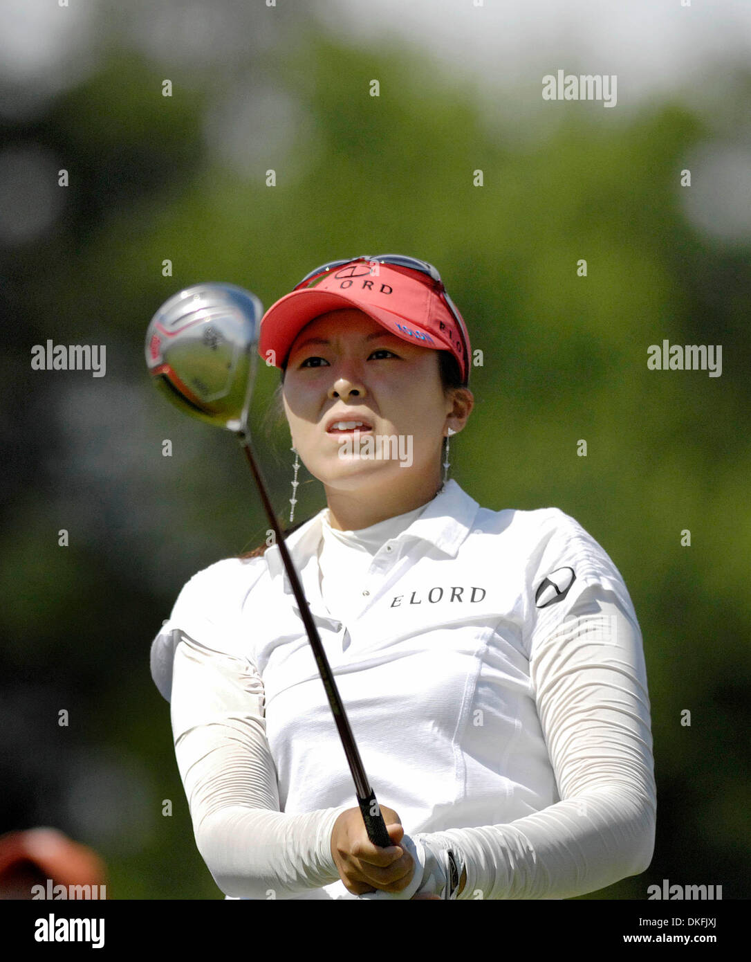 June 28, 2008: M.J. Hur at the Wegmans LPGA 2009 golf tournament at ...