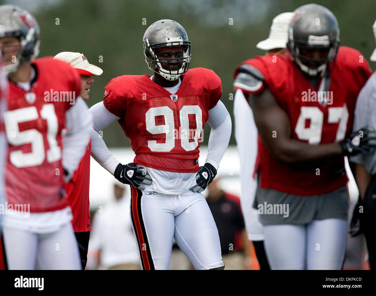 WILLIE J. ALLEN JR., | Times.TP 309685 ALLE Bucs.(08/02/09 Tampa)Tampa ...