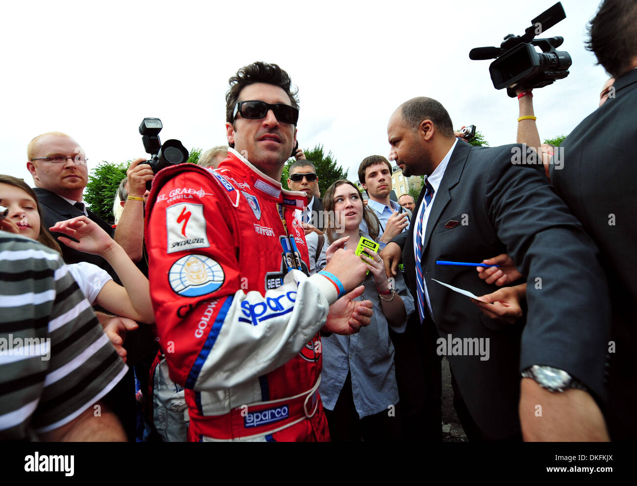 June 12, 2009 - Le Mans, France - Ferrari driver PATRICK DEMPSEY during ...