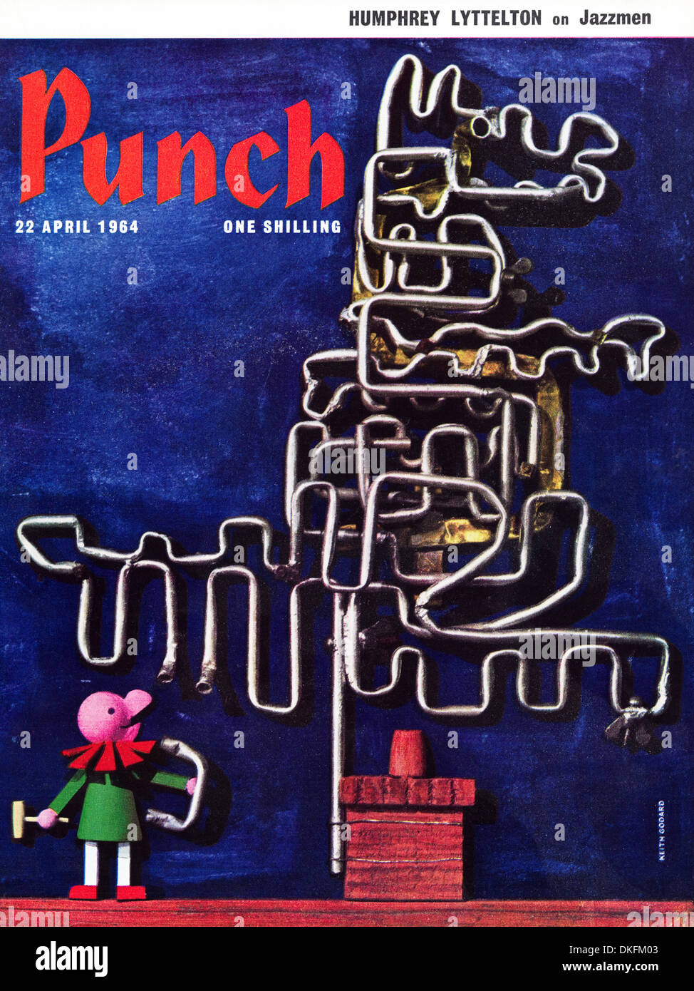 Cover of Punch magazine dated 22 April 1964 with illustration by Keith ...
