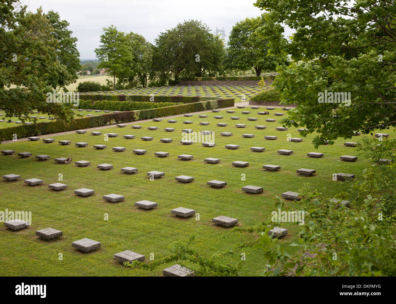 German WW2 cemetery at Berneuil, Charente Maritime Stock Photo - Alamy