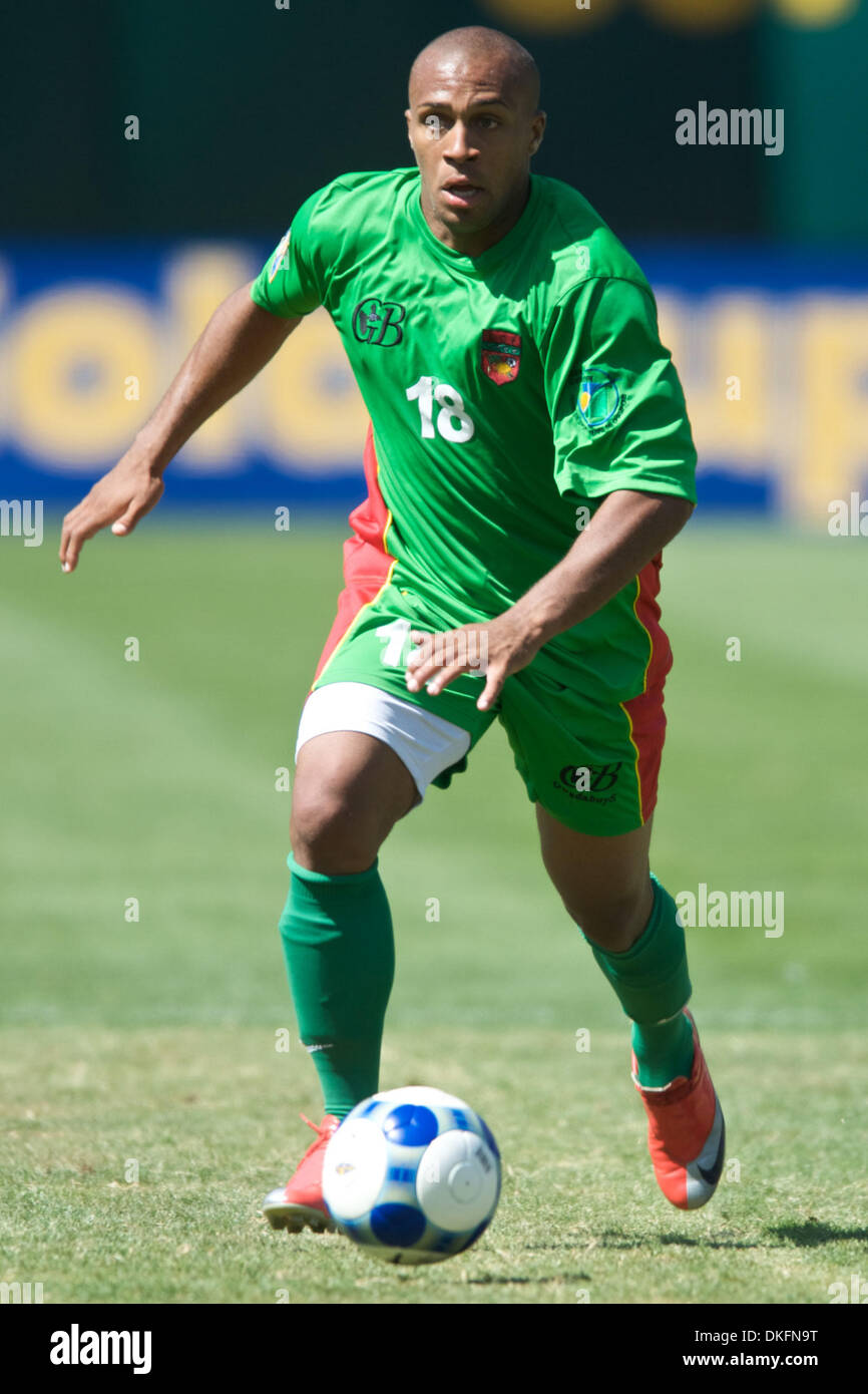 Jul 05, 2009 - Oakland, California, USA - Guadeloupe defender THOMAS ...