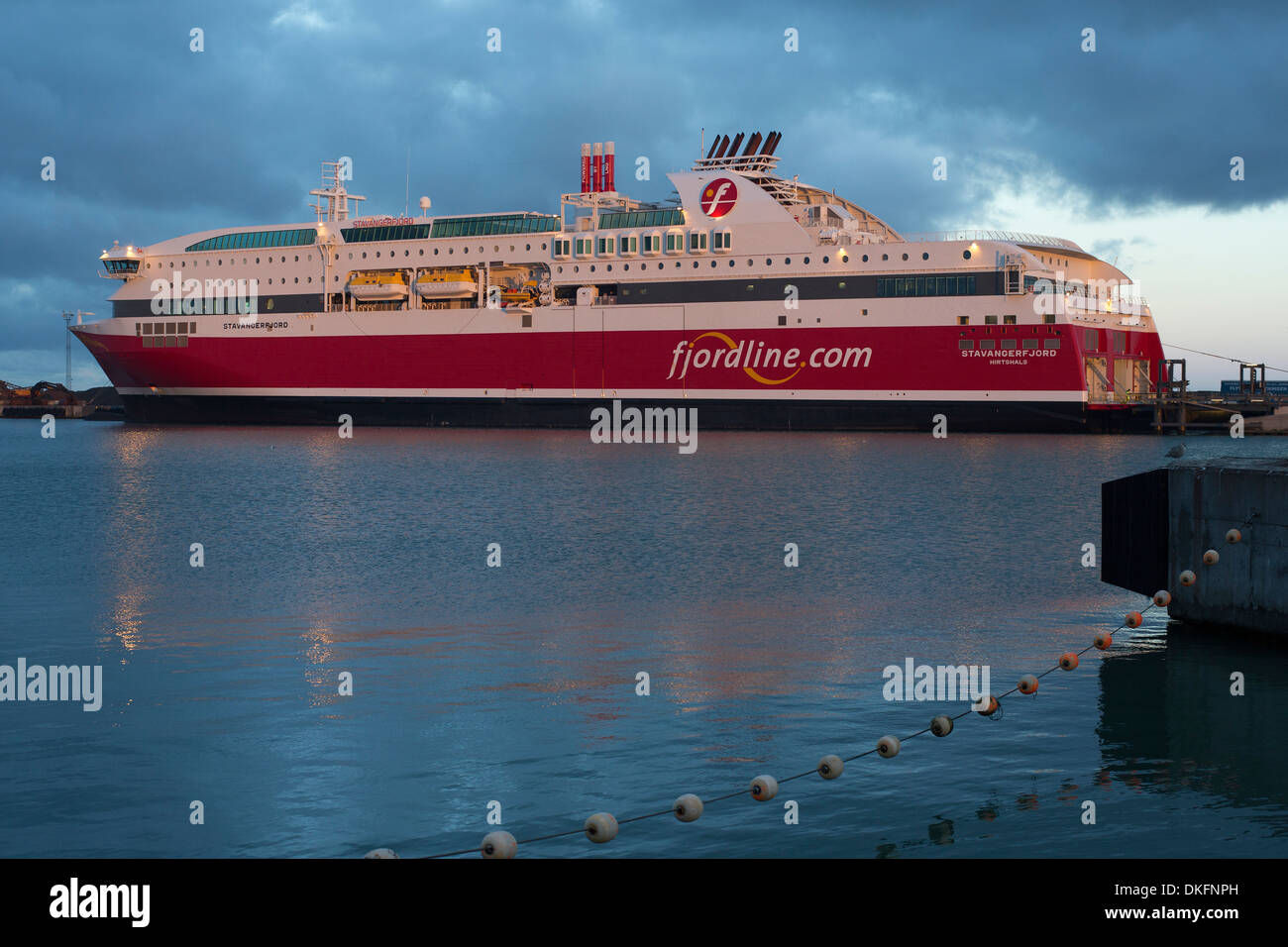 The Fjord Line ferry Stavangerfjord Stock Photo - Alamy