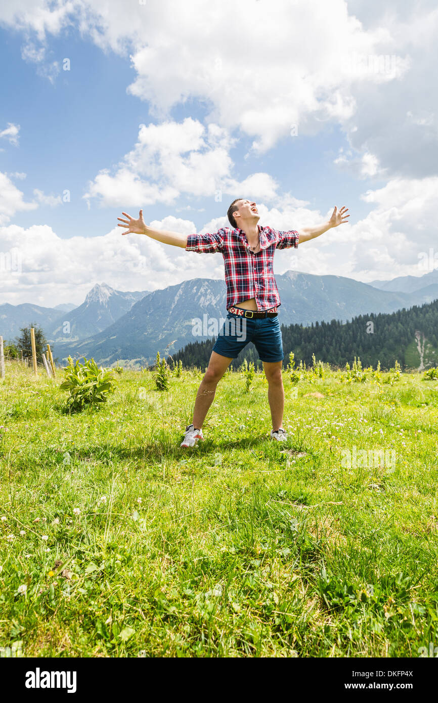 Person arms out hi-res stock photography and images - Alamy